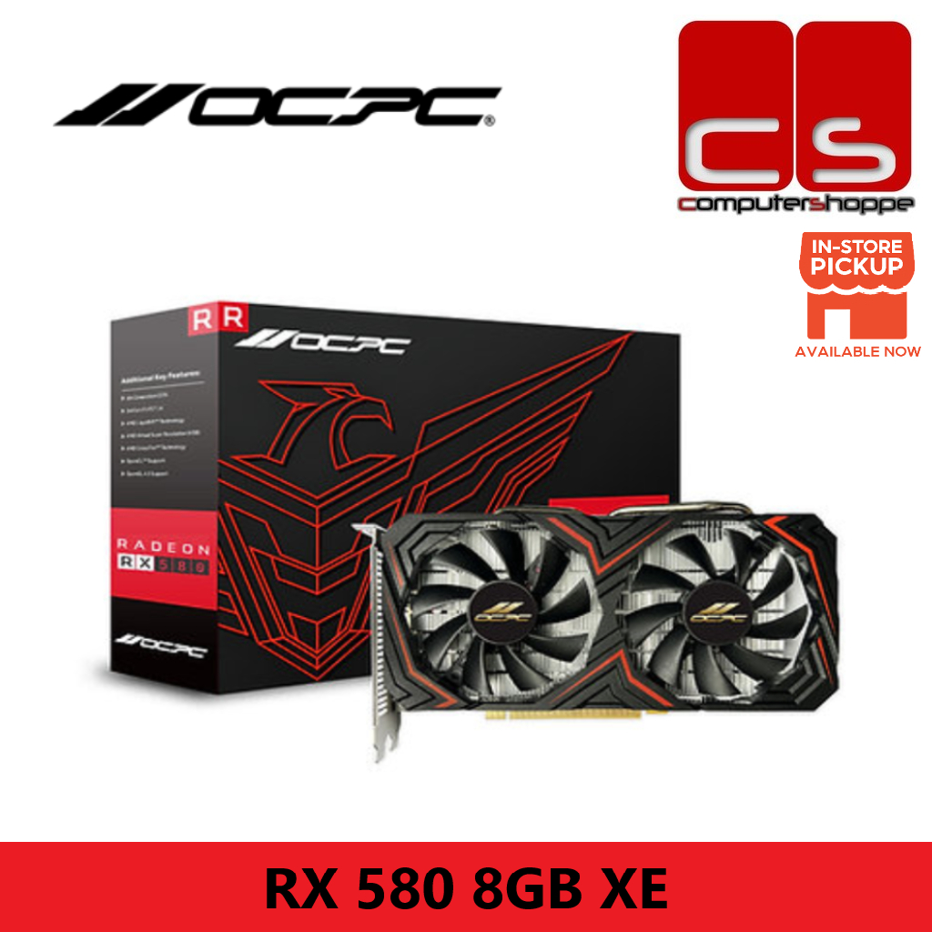 OCPC Radeon RX 580 8GB GDDR5 | Shopee Philippines
