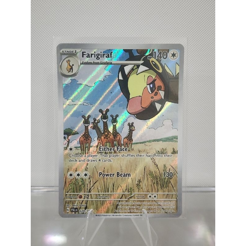 2023 Farigiraf Card (Full Art Holo) | Shopee Philippines