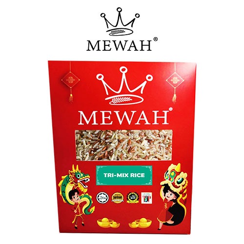Mewah Tri Mix Rice 750g (CNY Limited Special Box) | Shopee Philippines