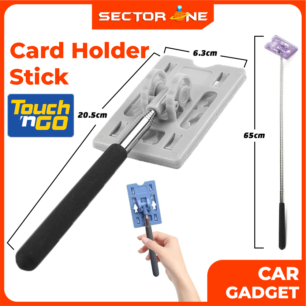 TNG Card Stick Card Extender Stick Touch Stick for Car Park Toll ...