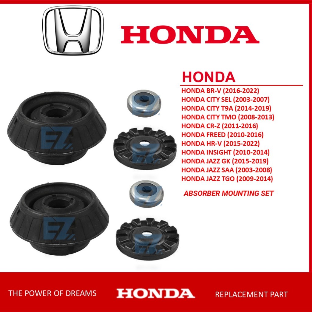 FRONT ABSORBER MOUNTING STRUT DAMPER BEARING HONDA CITY SEL T9A TMO CRZ ...