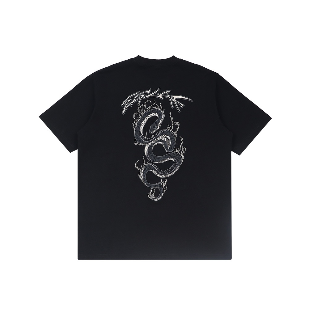 EGLAF Flaming Serpent Logo Tee (Black) | Shopee Philippines