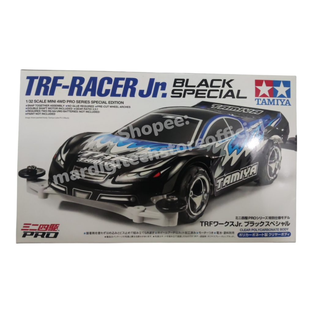 Tamiya 95550 Trf Racer Jr Black Special Mini 4WD PRO Series | Shopee ...