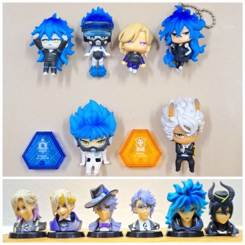 Twisted Wonderland Mini Figure Leona Malleus Sebek Idia Azul Kalim ...