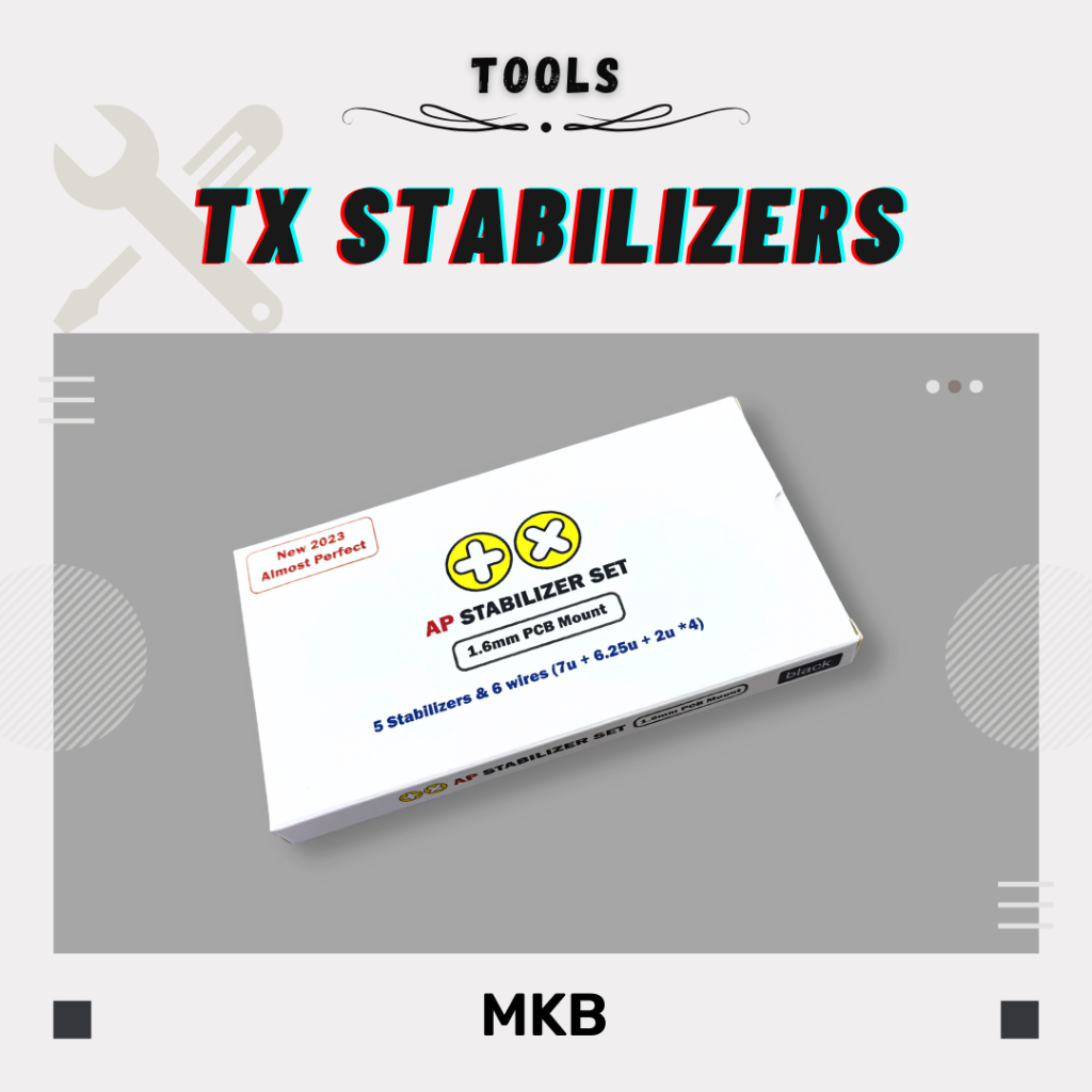 TX Stabilizers Set Rev. 3 & Almost Perfect (AP) PCB Mount/Clip-in ...