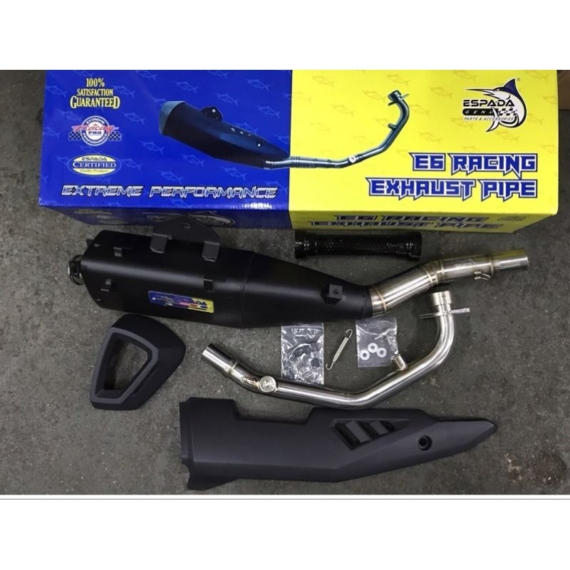 HONDA RSX150 Rs150 V1 V2 V3 Exhaust Espada Racing E6 28MM 30MM 32MM | Shopee Philippines