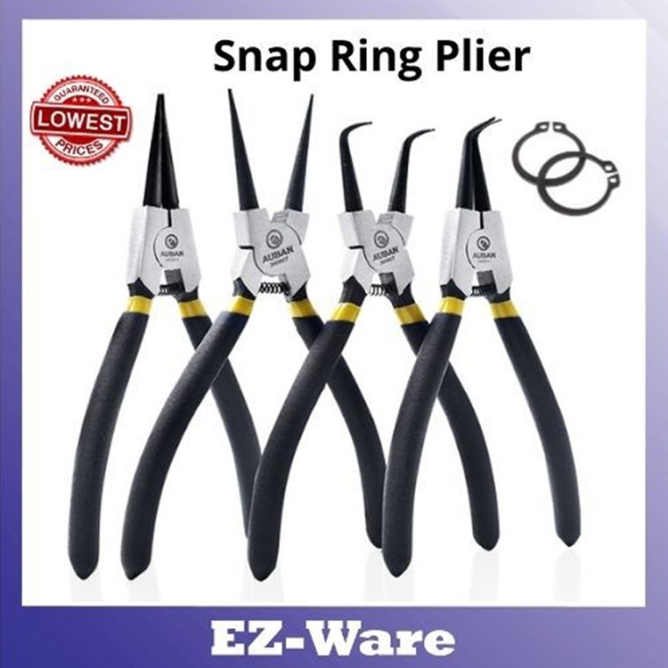 13'' (330mm) Snap Ring Pliers Bend Straight Circlip Combination ...