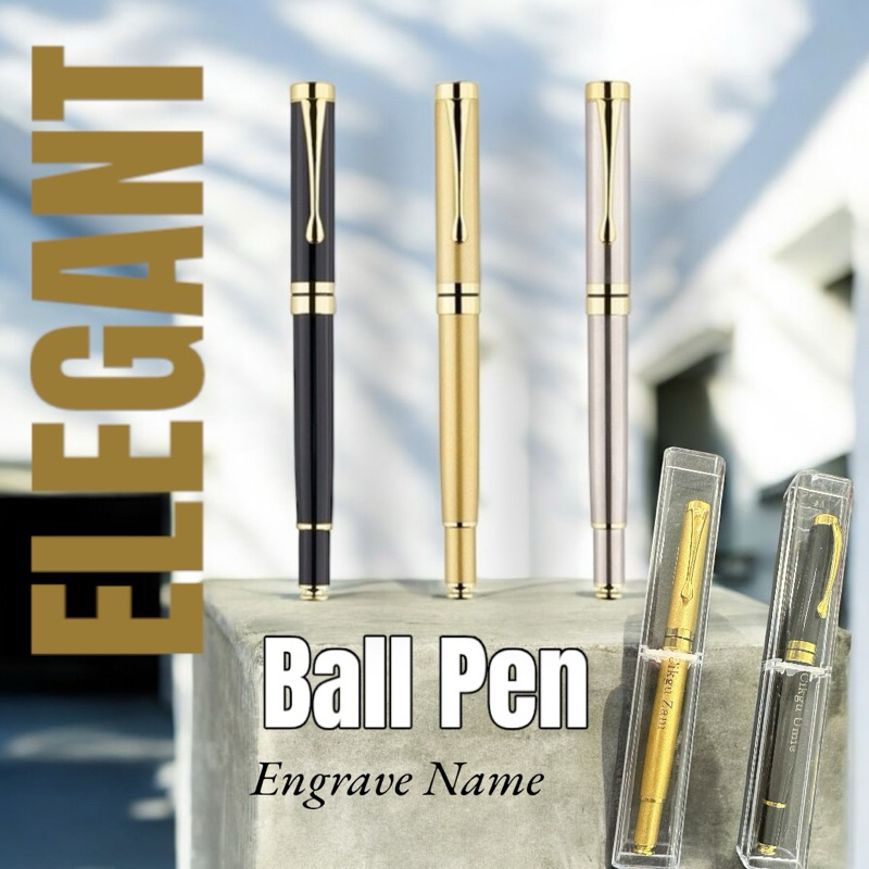 elegent ball pen with custom name ball pen engrave name hadiah hari ...