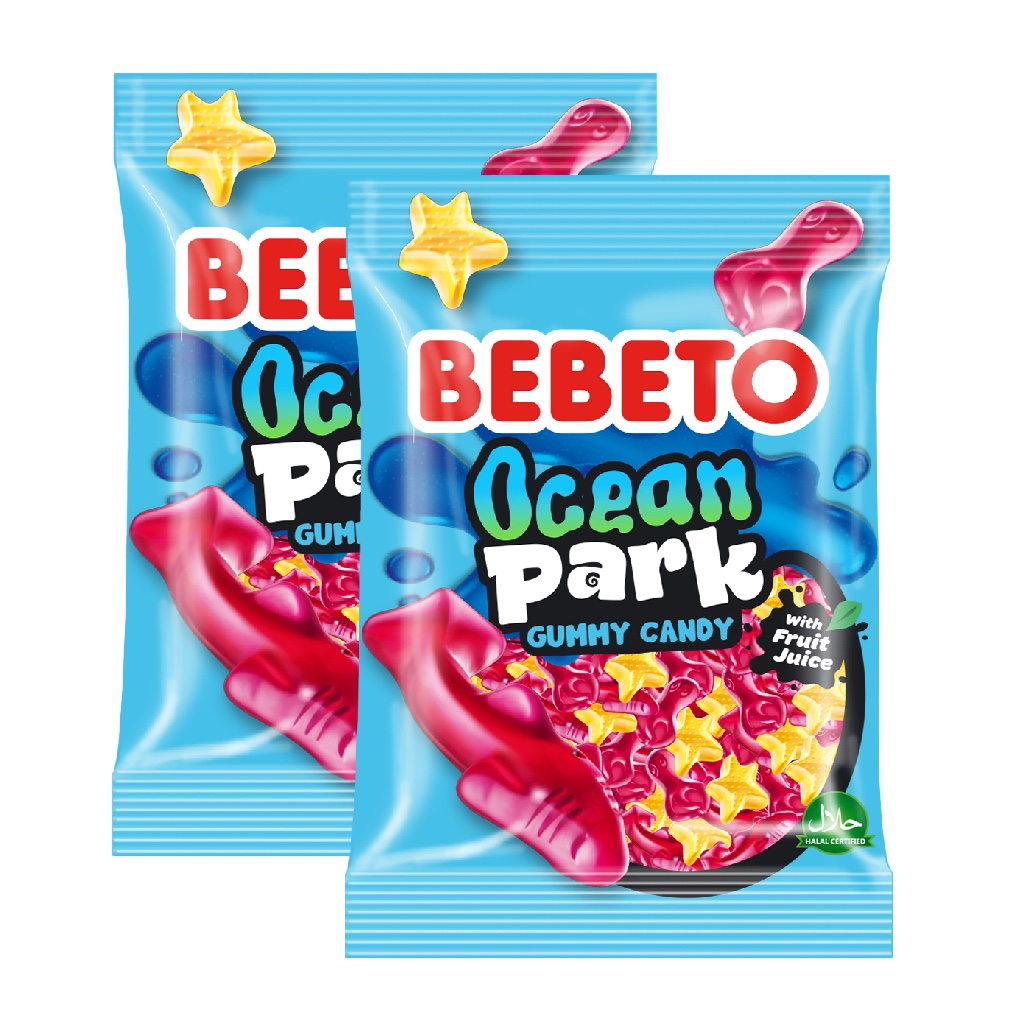 Bebeto Ocean Park Gummies 2 Bag - (80g X 2) | Shopee Philippines
