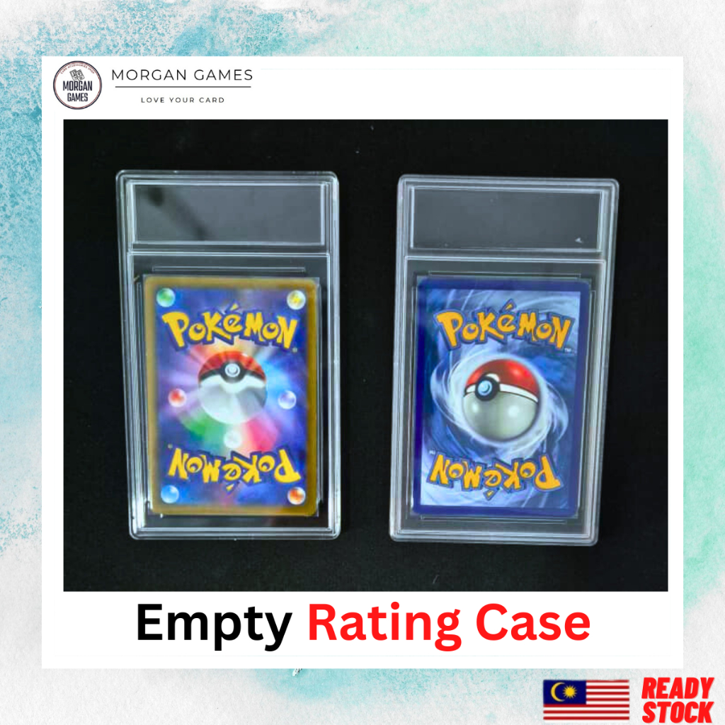 【Morgan Games】35PT Empty Rating Case Card Slab Holder Perfect Fit TCG ...