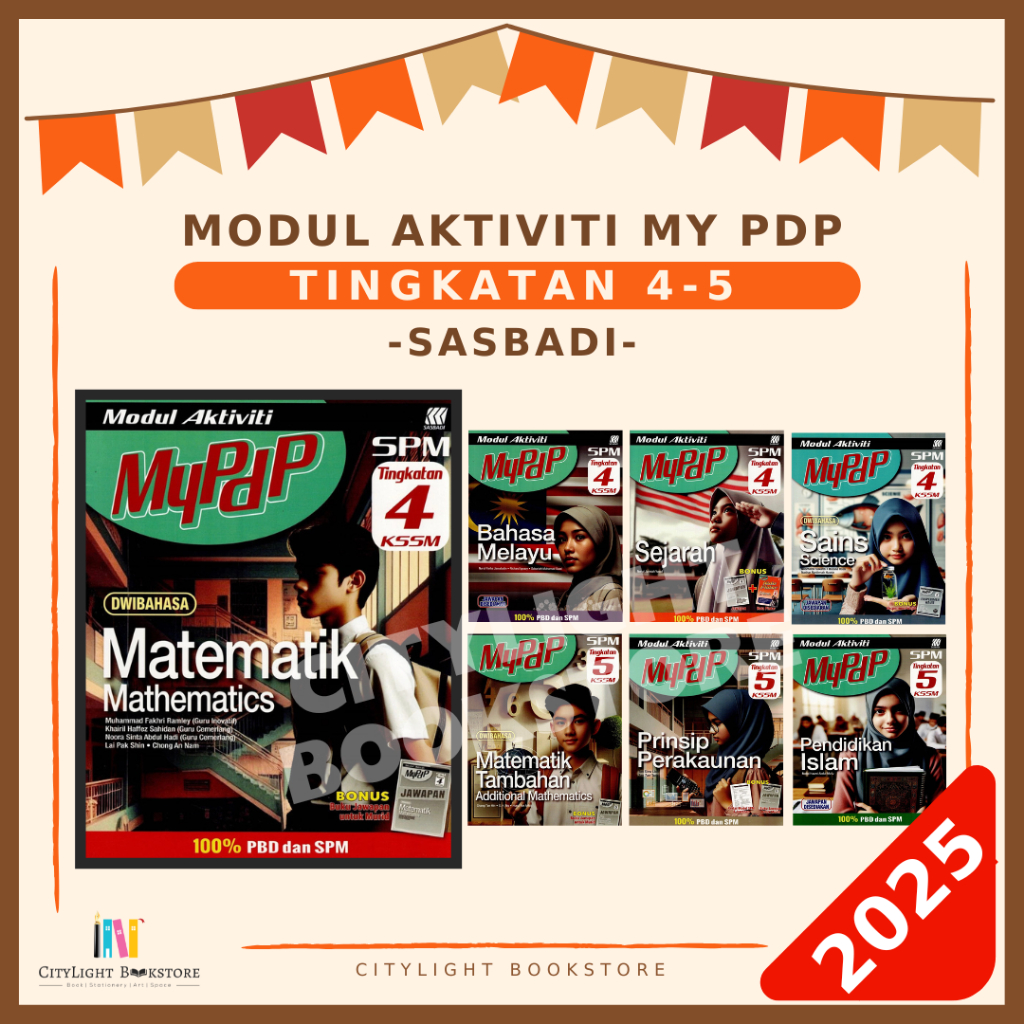 [CITYLIGHT] Exercise Book 2025: MyPdp SPM KSSM Activity Module Form 4 / 5 - Sasbadi | Shopee ...