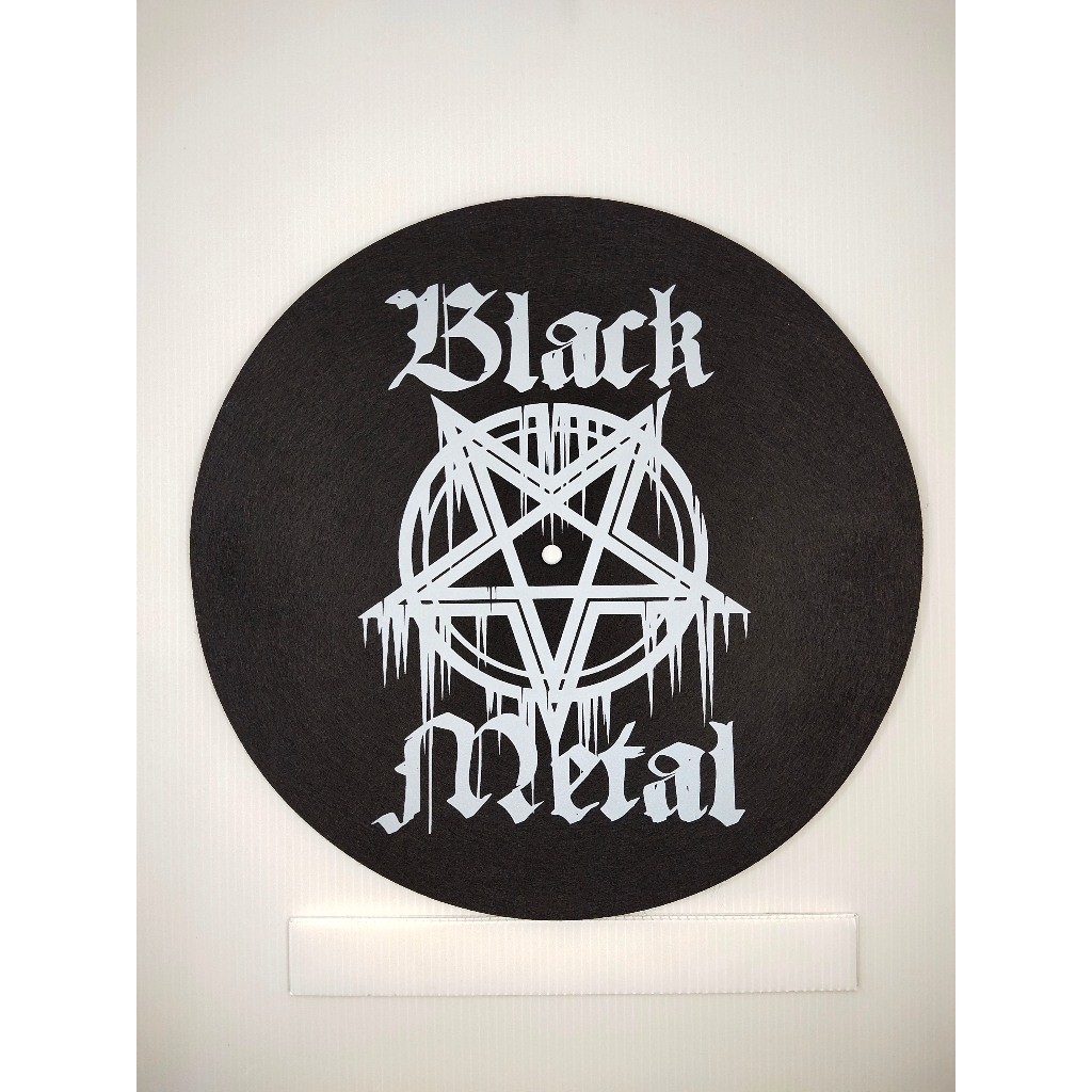 Turntable Slipmat Black Metal [Custom] For 12 inch LP | Shopee Philippines