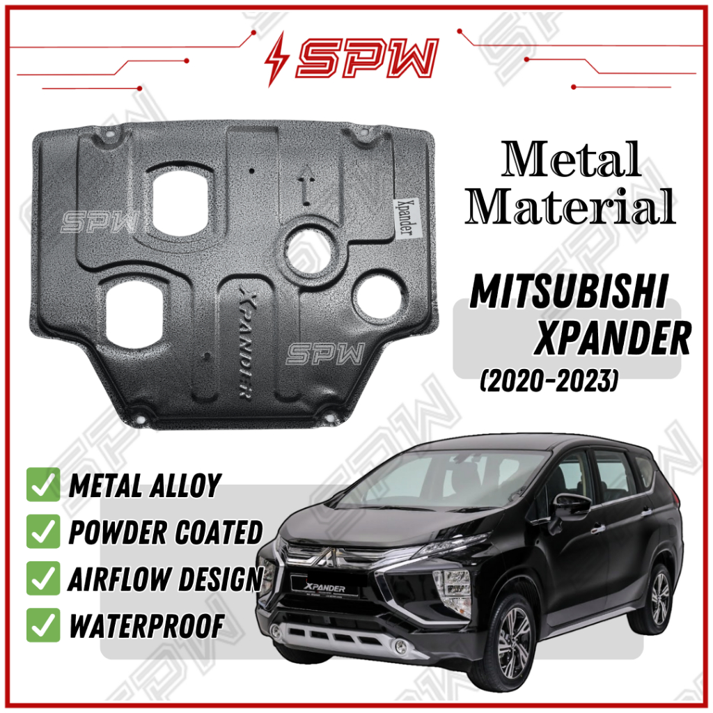 Mitsubishi Xpander 2020-2023 Lower Under Engine Cover Metal Alloy ...
