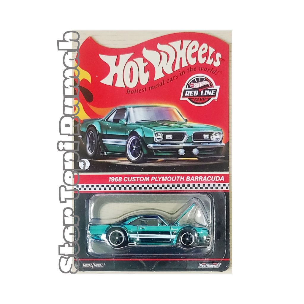 Hot Wheels Red Line Club 1968 Custom Plymouth Barracuda [HW 68 RLC 2024 ...