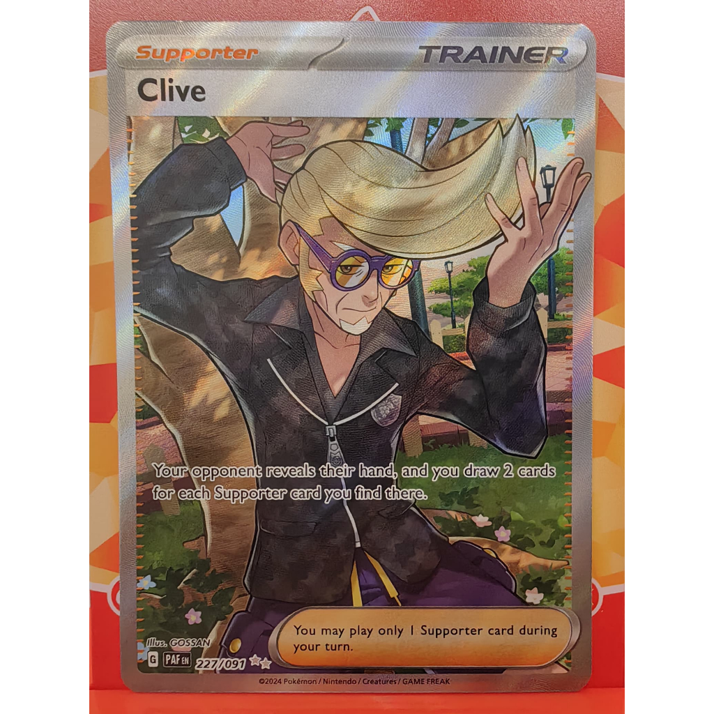 Clive - 227/091 - SV: Paldean Fates (PAF) | Shopee Philippines