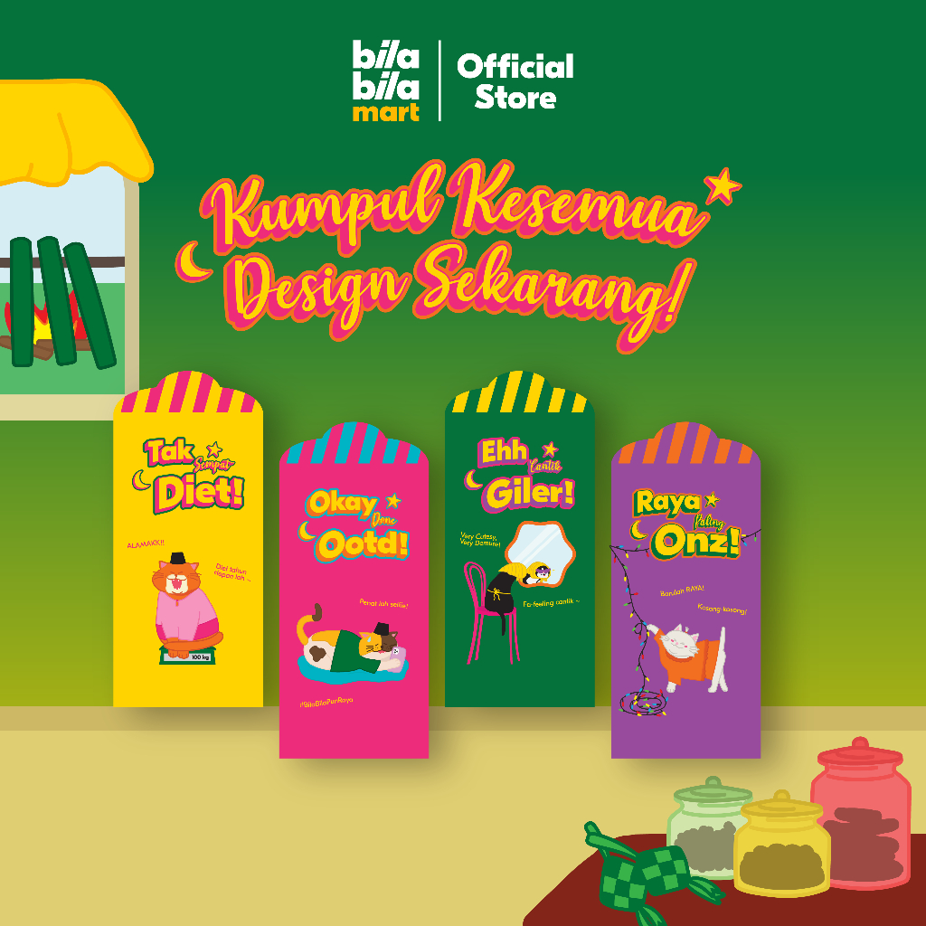 (2025 Limited Edition) Exclusive bilabila MART Collection Sampul Duit ...