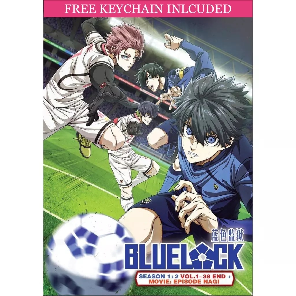 Blue Lock Complete Collector Boxset (Season 1-2 & Movie) Anime DVD ...