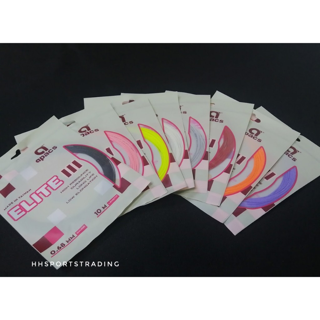 APACS Badminton String ELITE 3 | Shopee Philippines