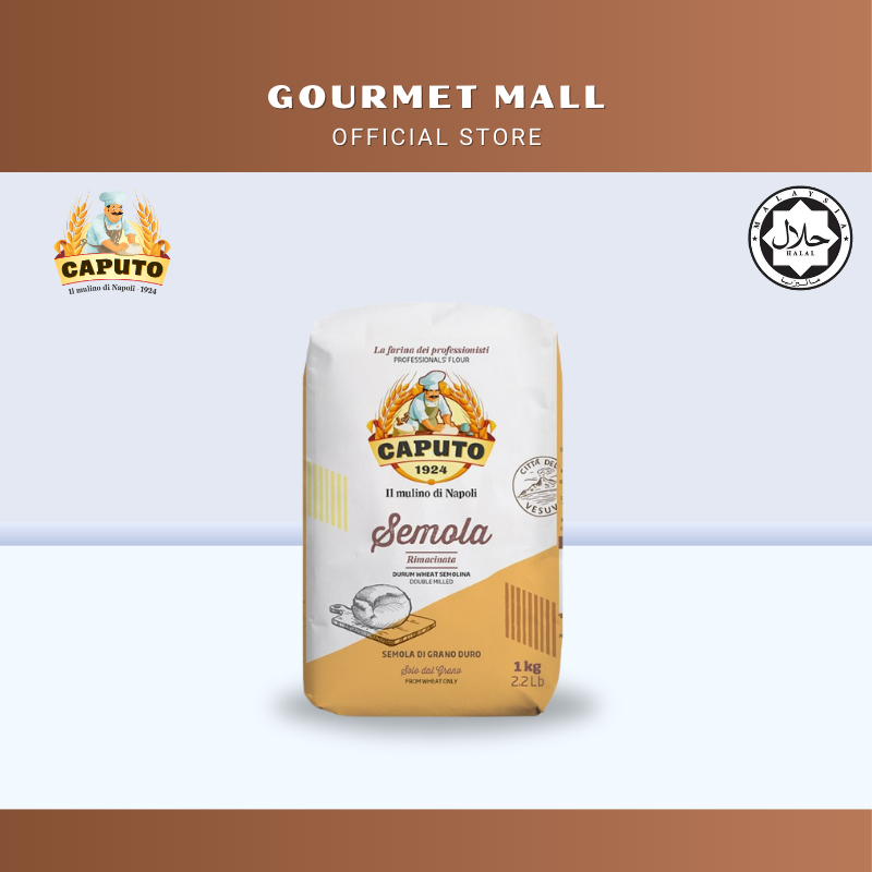 Caputo Semolina Flour Semola Pasta Bread Wheat Pasta Pizza Flour Tepung ...