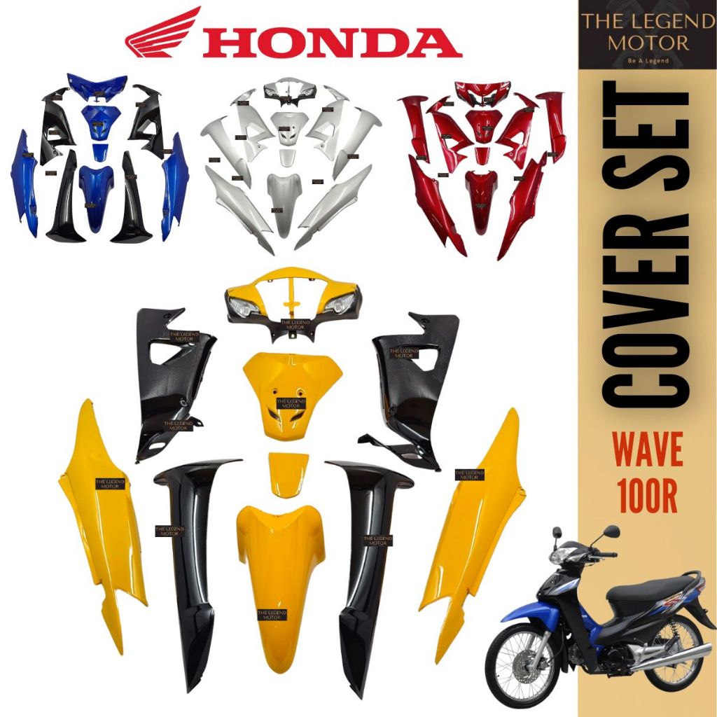 HONDA WAVE100R WAVE100 R WAVE 100 R (NO DISC) Coverset Body Cover Set ...