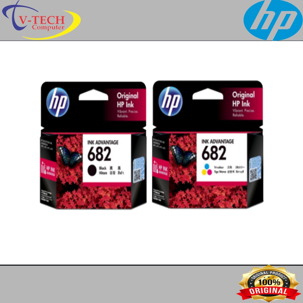 Hp Ink 682 Black / Color | Shopee Philippines