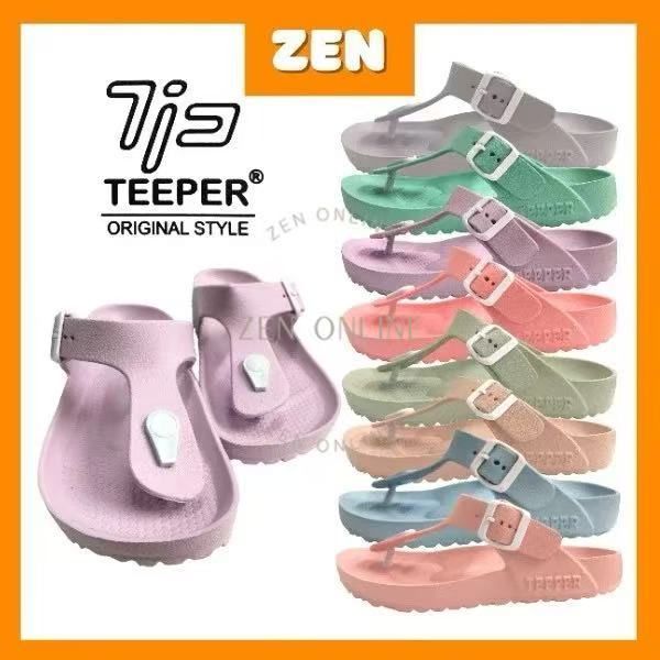 [ZEN] Teeper Size 36-41 Korea Unisex Breakshoes Design Eva Slipper I ...