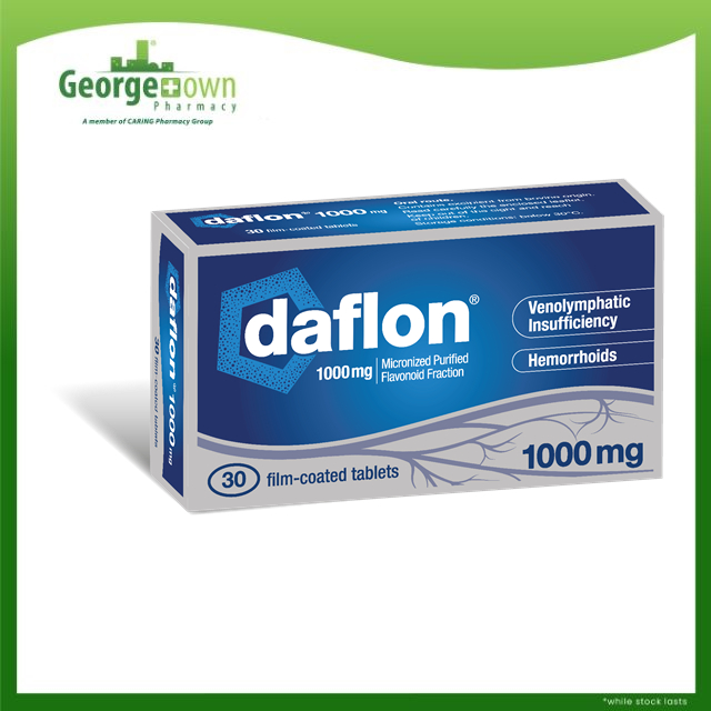DAFLON 1000MG FILM COATED TAB 10SX3 | Shopee Philippines
