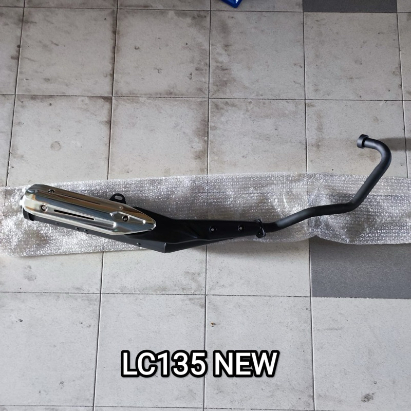 YAMAHA LC135 4S 5S NEW STANDARD EXHAUST PAIP LC 135 V1 V2 V3 V4 V5 V6 V7 LC4S EKZOS STD KILANG ...