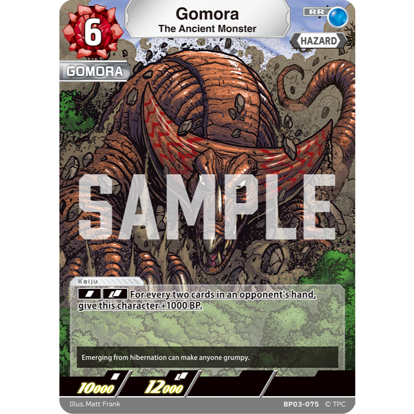 Ultraman Card Game The Ancient Monster Gomora (BP03-075) | Shopee Philippines