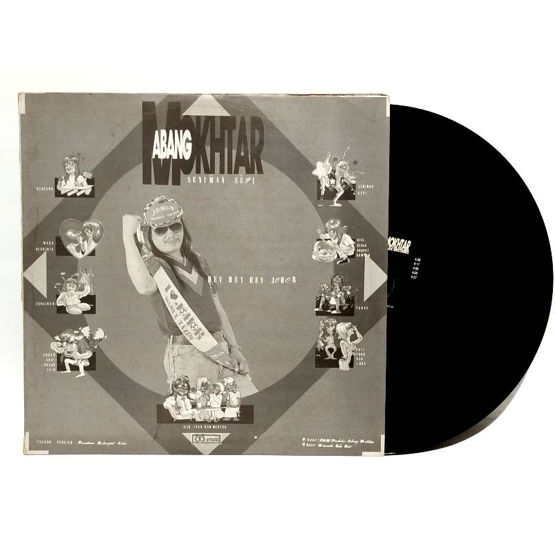PIRING HITAM LP ABANG MOKHTAR - SENIMAN SEPI VINYL RECORD | Shopee ...