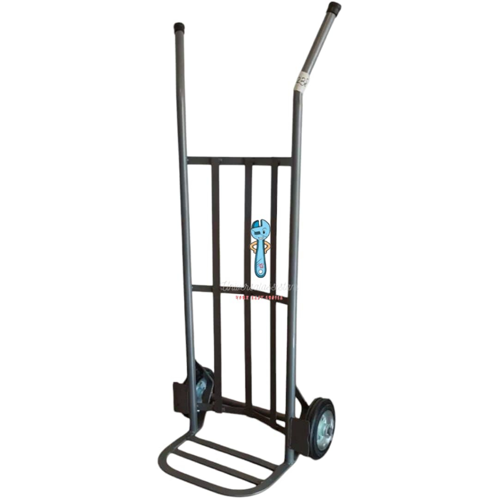 6" Two Wheel Hand Push Trolley Hand Trolley Hand Truck 2 Wheels Heavy ...