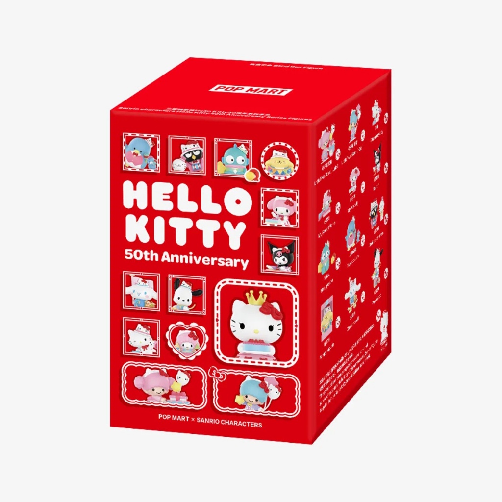 [POP MART] Popmart Sanrio characters Hello Kitty 50th Anniversary ...
