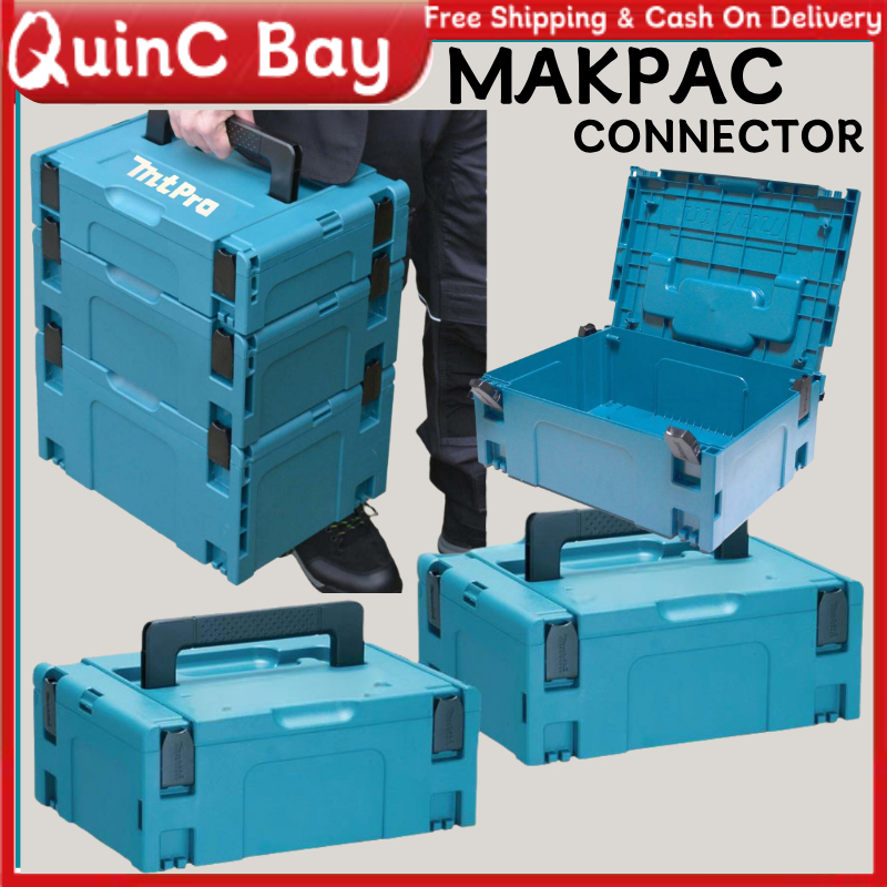 MtPro MAKITA Makpac Connector Case Carrying Box TYPE 1 2 Power Tool Bag ...