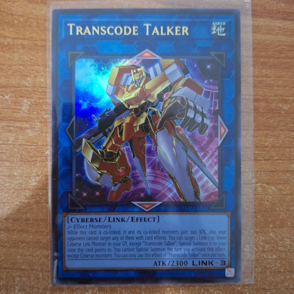 Yugioh Asian English 24AT-AE101 Transcode Talker UR | Shopee Philippines