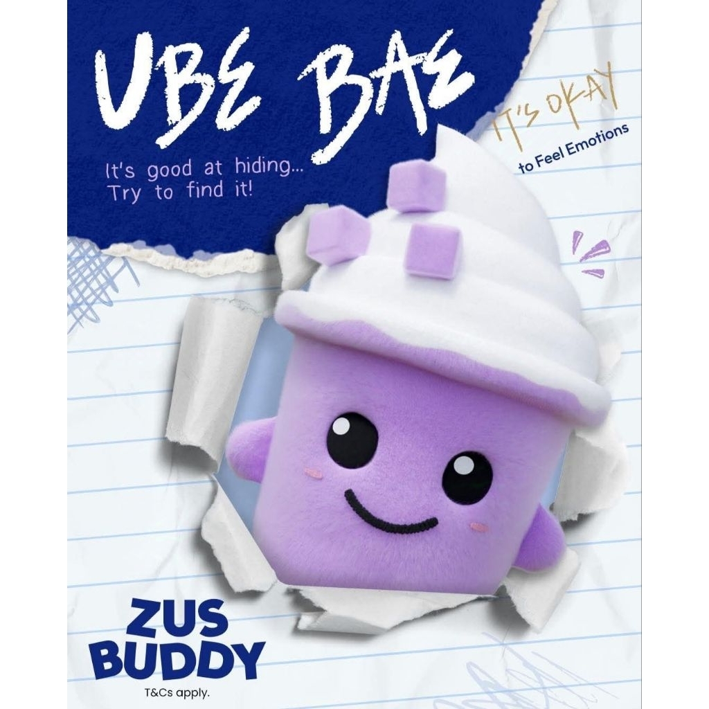 ZUS PLUSHIE SUPER UBE BAE - ZUS BUDDY UBE BAE | Shopee Philippines