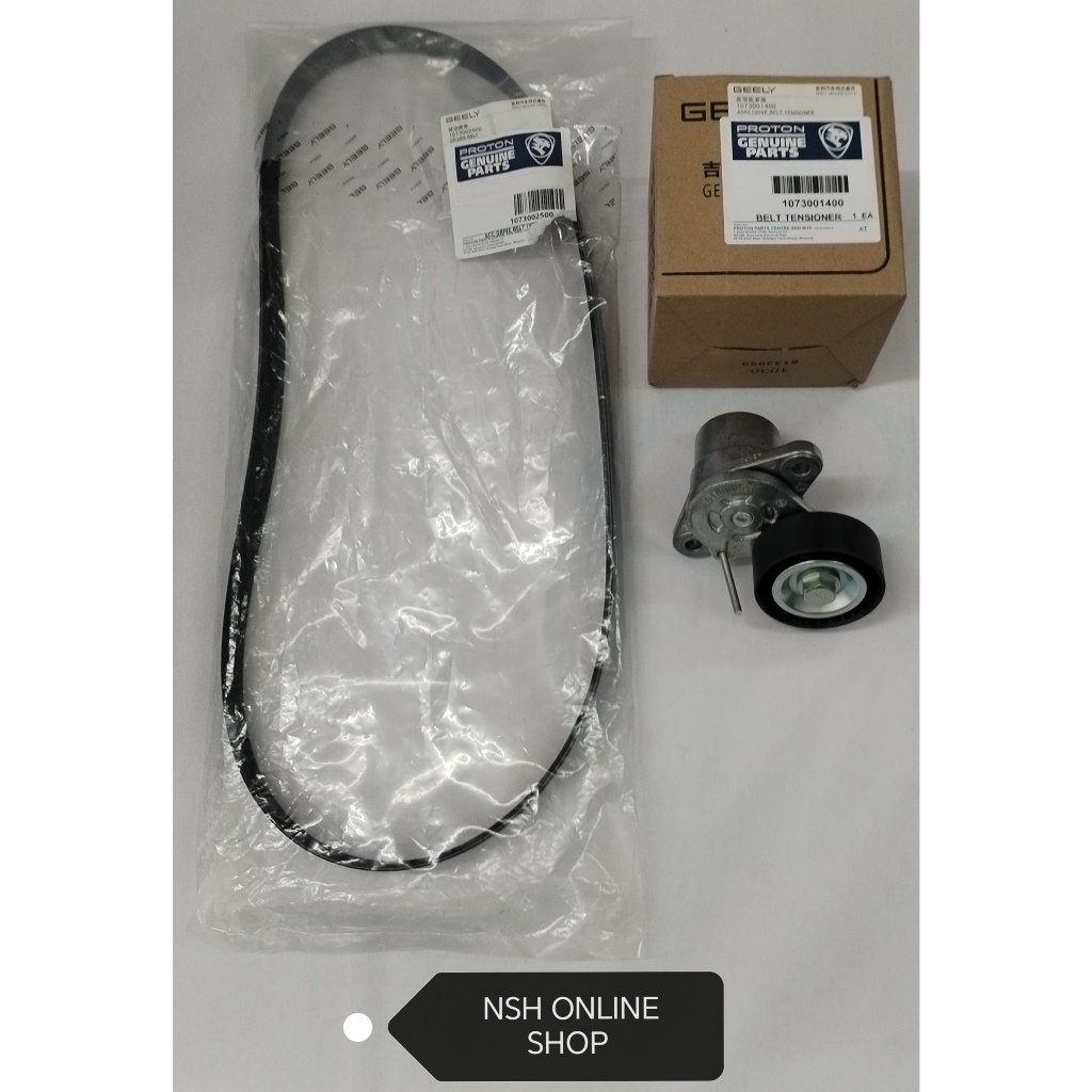 Fan Belt Tensioner+Fan Belt for Proton X70 1.8 2018-2022 Year | Shopee ...