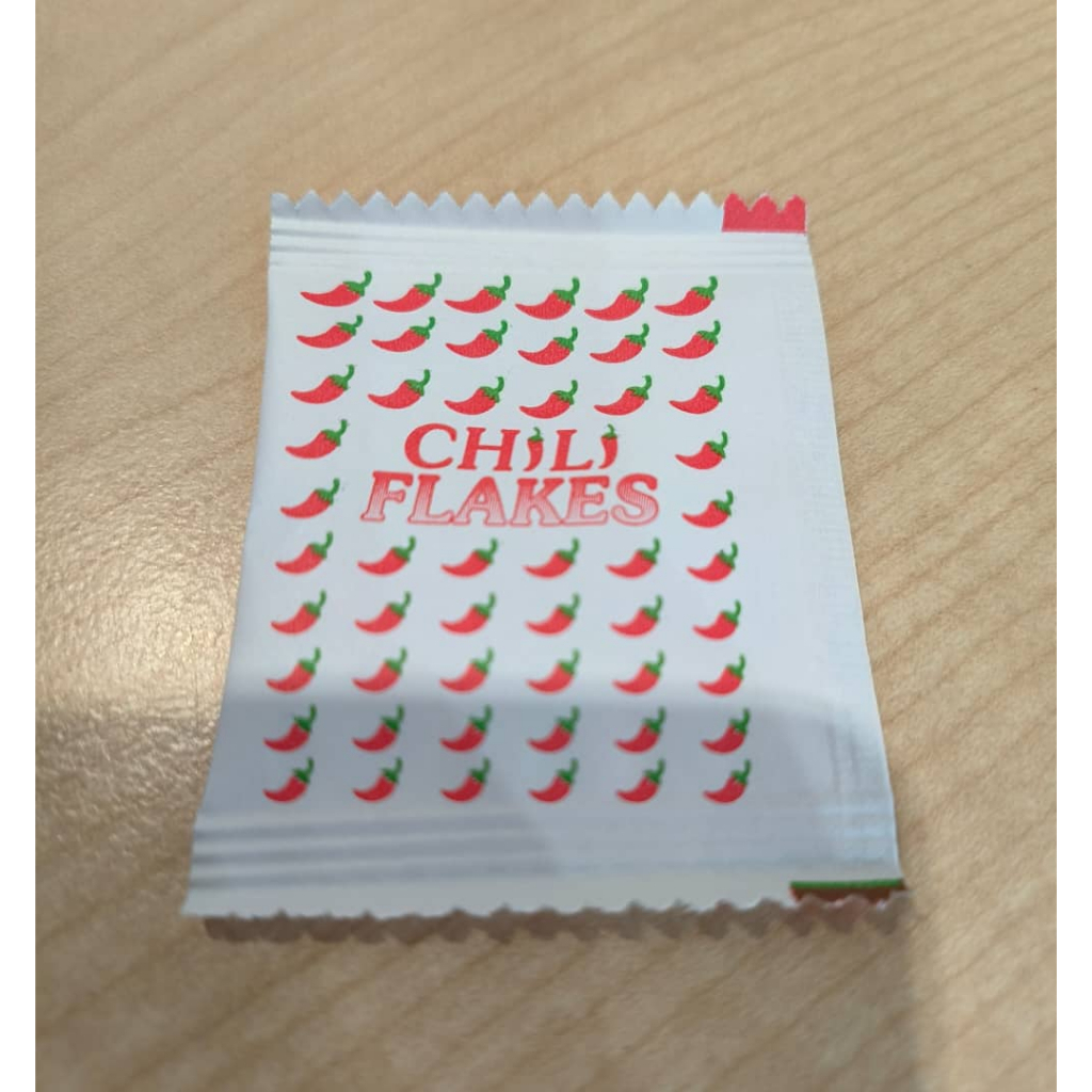 CHILLI FLAKES SACHETS 1G 200'P X10 (1CTN) | Shopee Philippines