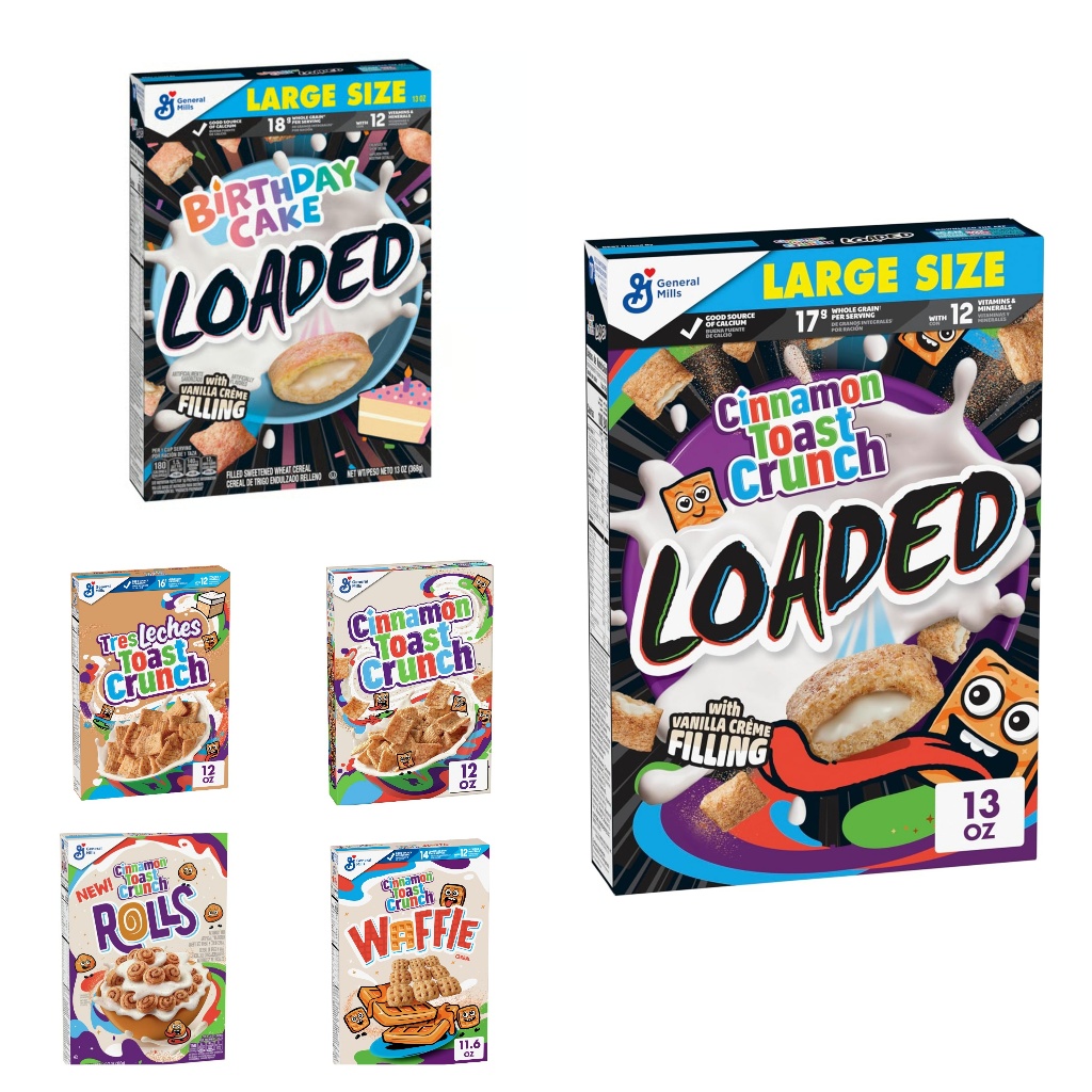 General Mills Cinnamon Toast Crunch / TresLeches Toast / Loaded ...