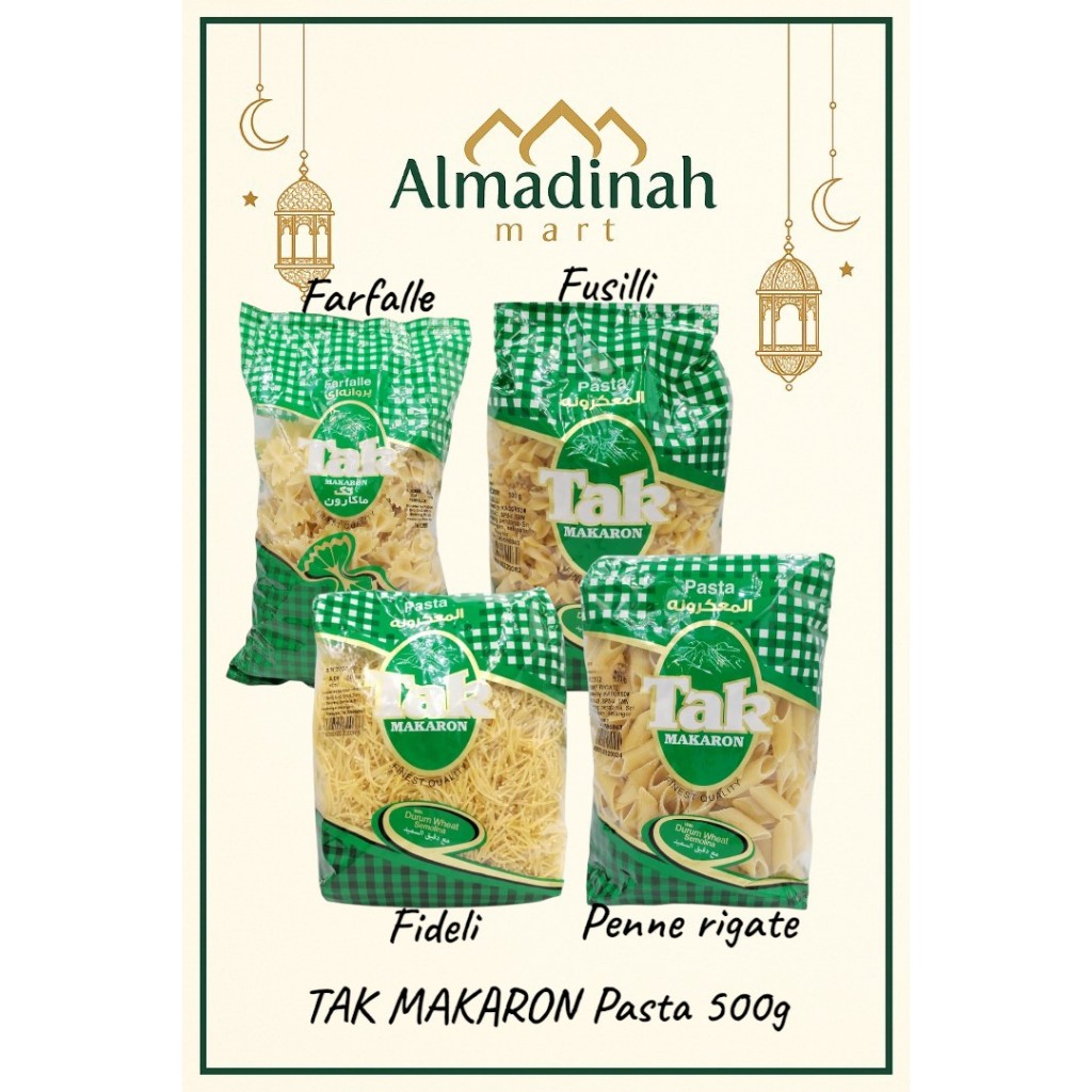 TAK MAKARON Pasta with Durum Wheat Semolina 500G Pasta/ from Semolina ...
