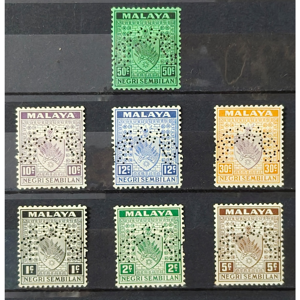 [STMV-0677] Malaya Negeri Sembilan 1935 -1941 Coat of Arms ...