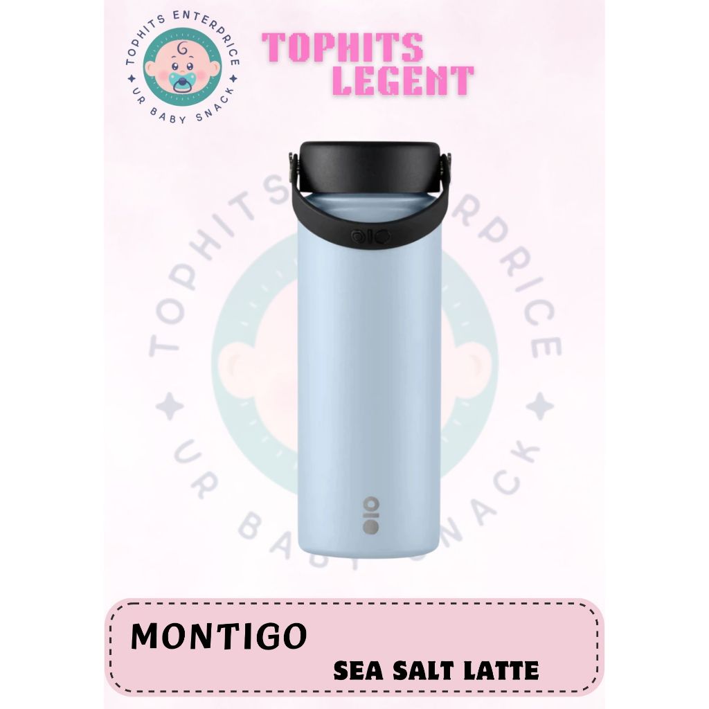 OiYO Montigo Pestel Ace Bottle Medium 18oz/530ml Sea Salt Latte(Montigo ...