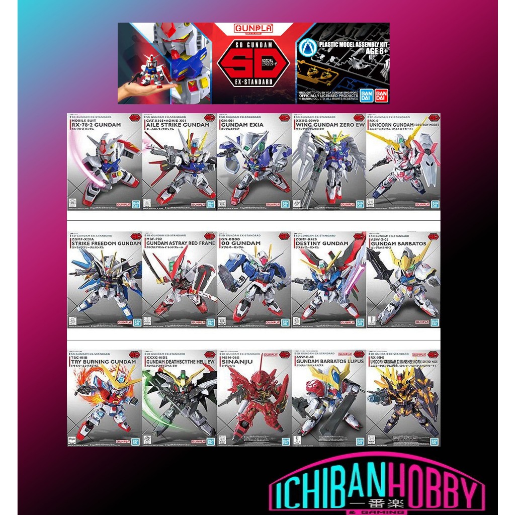 BANDAI SD Gundam SDEX EX-Standard | Shopee Philippines