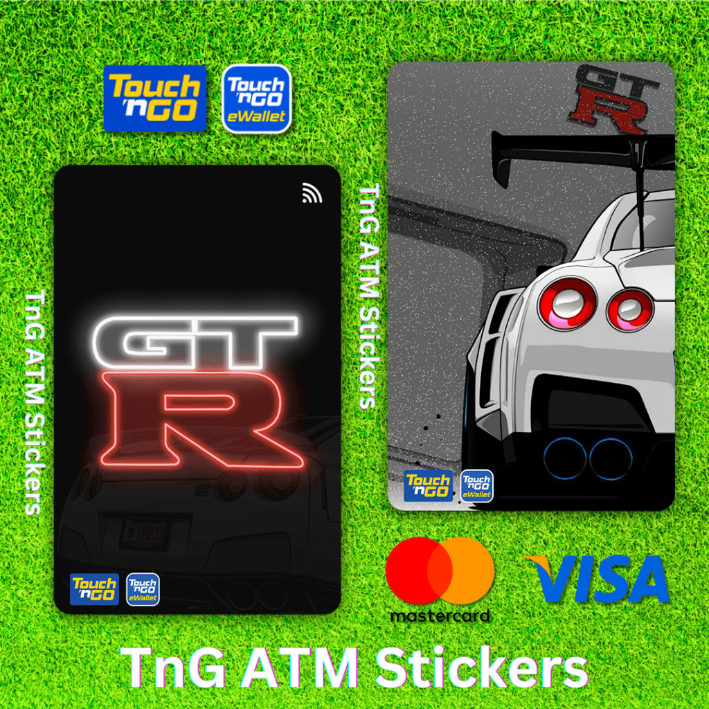 Nissan GTR R35 - Sticker Card Touch n Go TnG ATM Card Skincard Cover ...