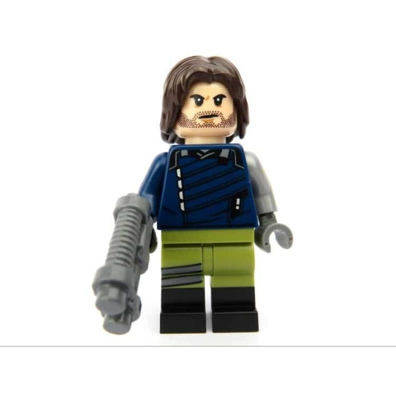 ~ FB ~ Lego Marvel Bucky Barnes Minifigure COL337 with Accessories ...
