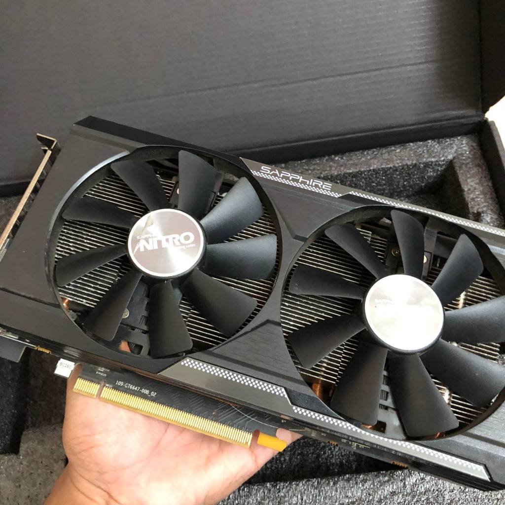 Sapphire Nitro R9 4G Gaming GPU Used AMD RX GPU Gaming RX 570 RX580 ...