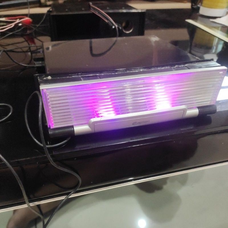 single din radio storage box with led colour changing from jepun mali ...