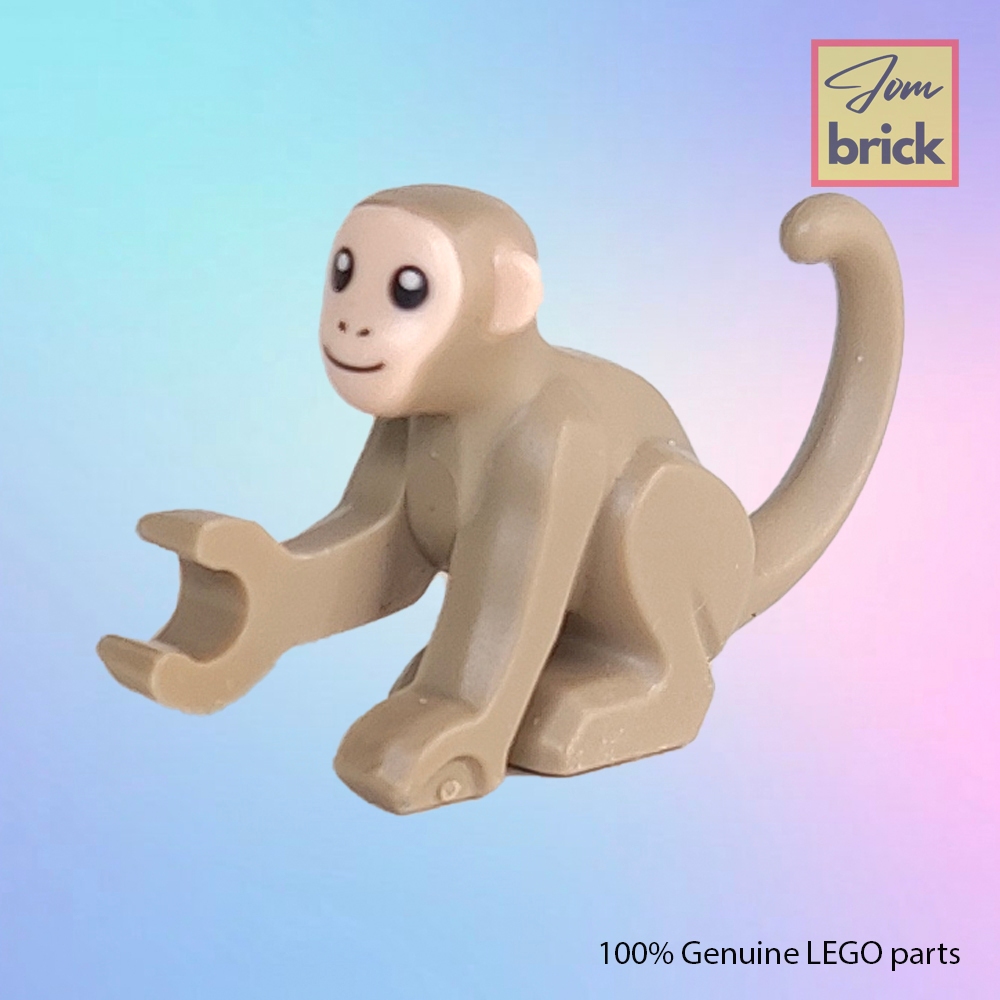 LEGO Parts (Animal) 78313 - 6343797 Monkey with Light Nougat Face and ...
