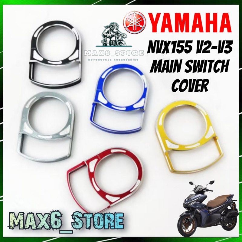 YAMAHA NVX155 V2 MAIN SWITCH COVER AEROX NVX KEYLESS COVER LOCK ...