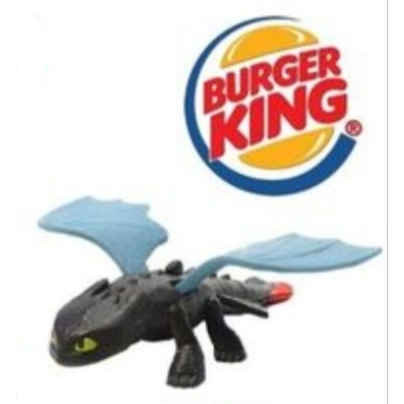 Burger King Dreamworks Dragon Race To The Edge Toothless 2016 | Shopee ...