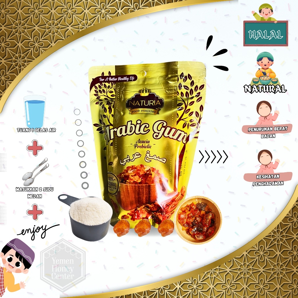 Arabic Gum one packet 100% | Shopee Philippines